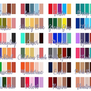 Procreate Color Palette Procreate Stamps, Procreate Brushes, Procreate ...