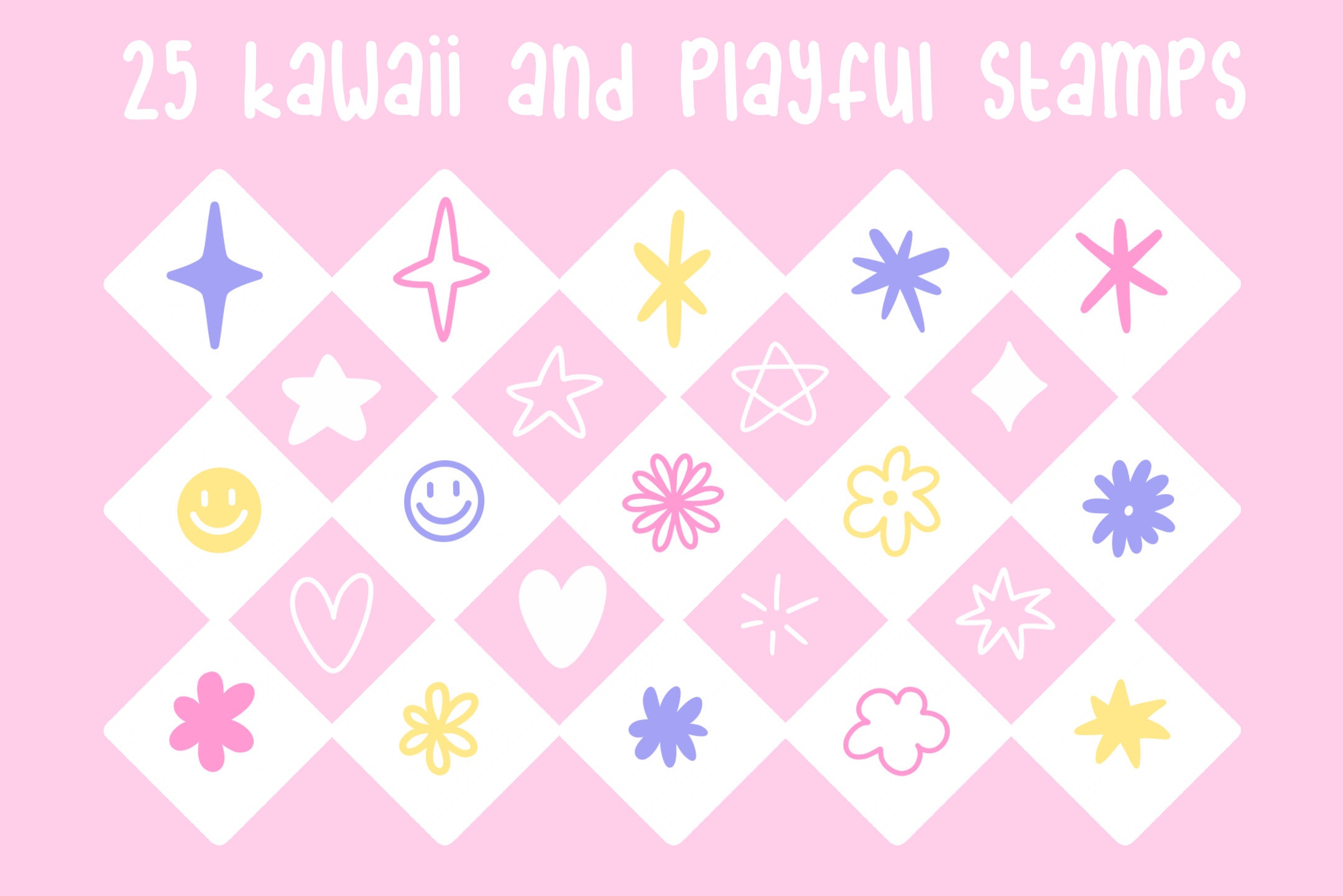 Procreate Brushes Super Cute Procreate Stamps Procreate - Etsy