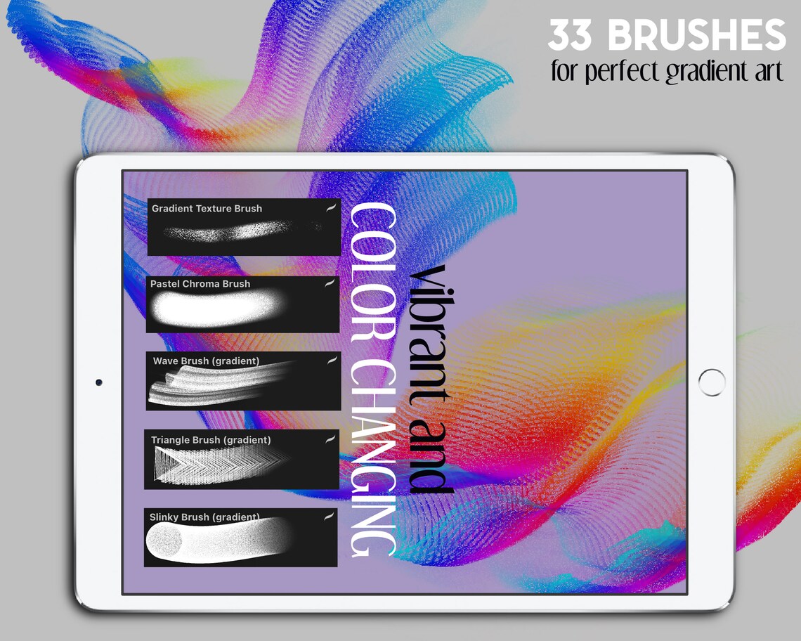 Procreate Brushes Procreate Gradient Brushes Procreate - Etsy