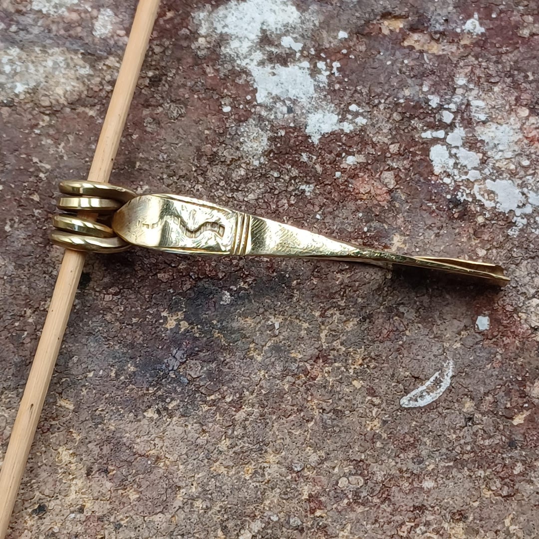 Brass-celtic Bow Fibula Brooch Replica. La Tène III. 2.63" - Etsy