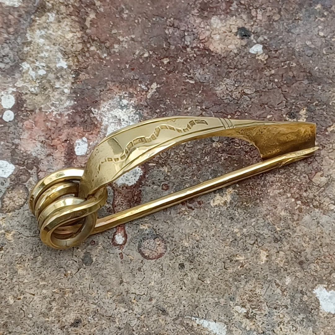 Celtic Bow Fibula Brooch Replica. La Tène III. 2.08 - Etsy