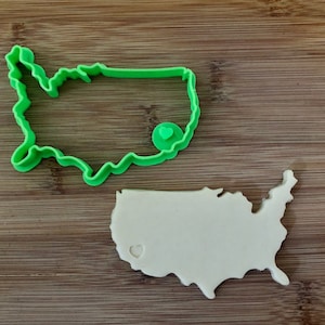 USA Map Cookie Cutter. Personalize Your Home State With a - Etsy
