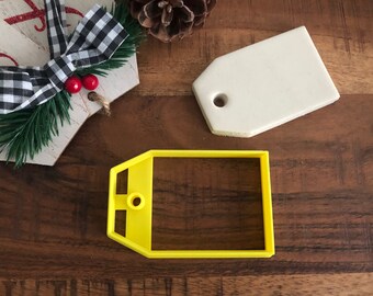 Tag Cookie Cutter - Etsy