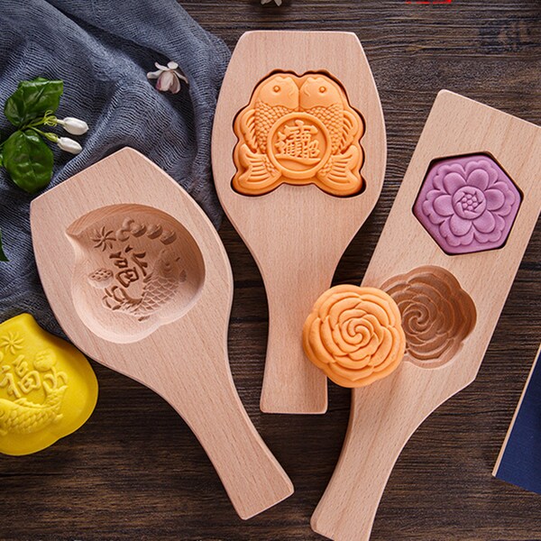 Mooncake Mold - Etsy