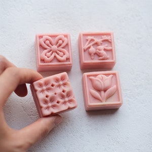 Square Moon Rabbit Moon Cake Mold,chinese Traditional Mid-autumn ...