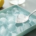 Ice Tray Mould With Lid, Geometric Shape Ice Cube Mold, Ice for Party ...