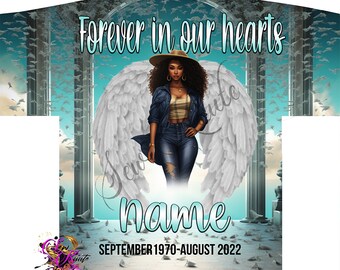 In Loving Memory, PNG Center T-shirt Design, Memorial, RIP Design ...