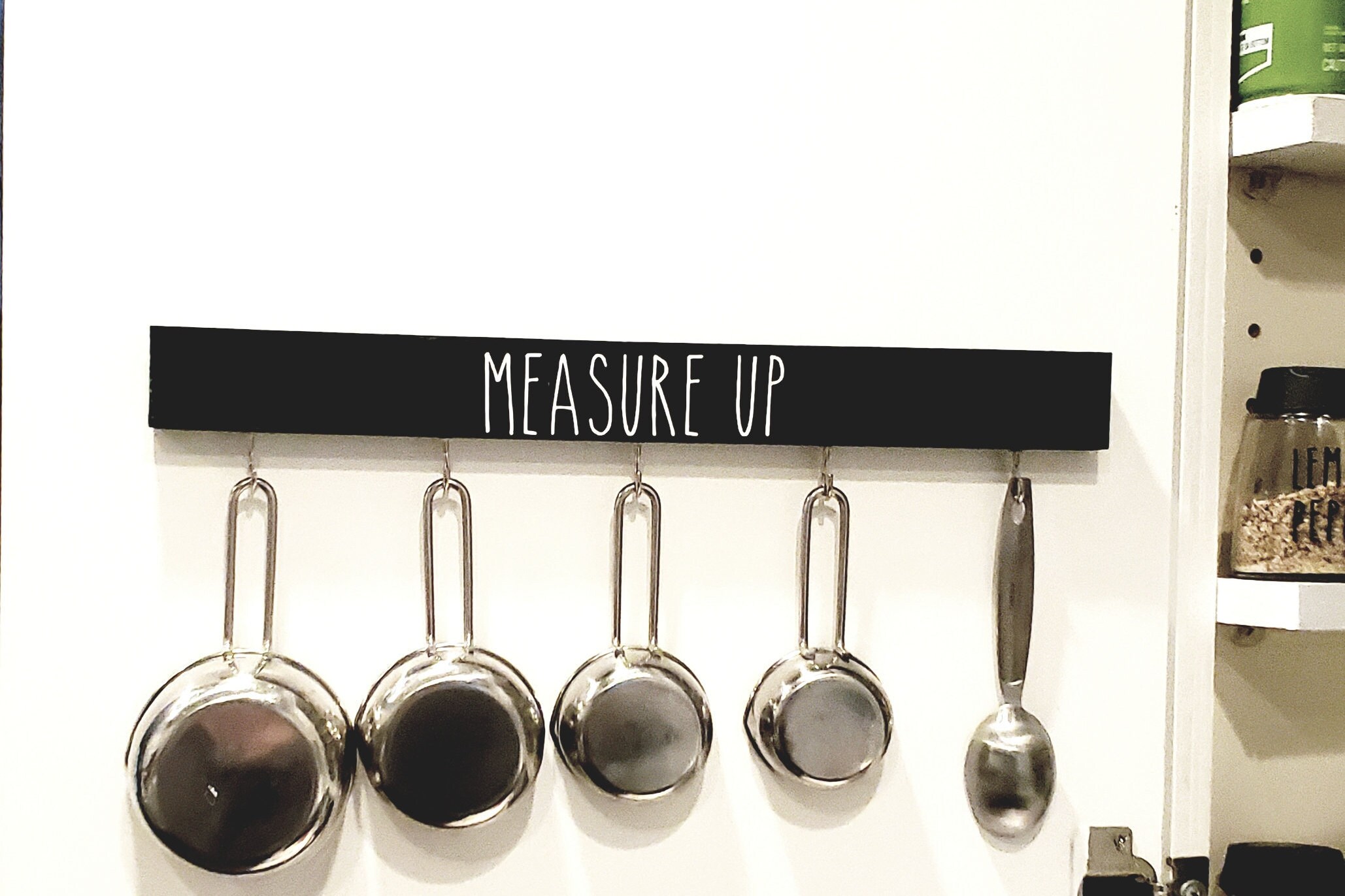 Measuring Cups and Spoon Holder Organizer Hanger Kitchen | Etsy