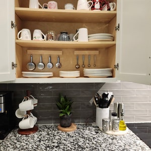 Measuring Cup and Spoon Holder Set, Organizer, Kitchen Storage, Cup ...