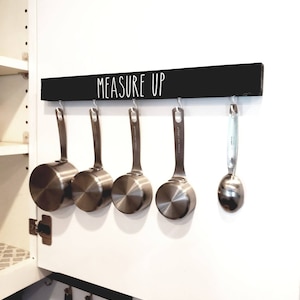 MEASURE UP! Measuring Cup Holder, Kitchen Organizer, Cup Hanger ...