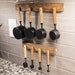 Custom Kitchen Organizer, Measuring Cup and Spoon Holder Set, Wood ...