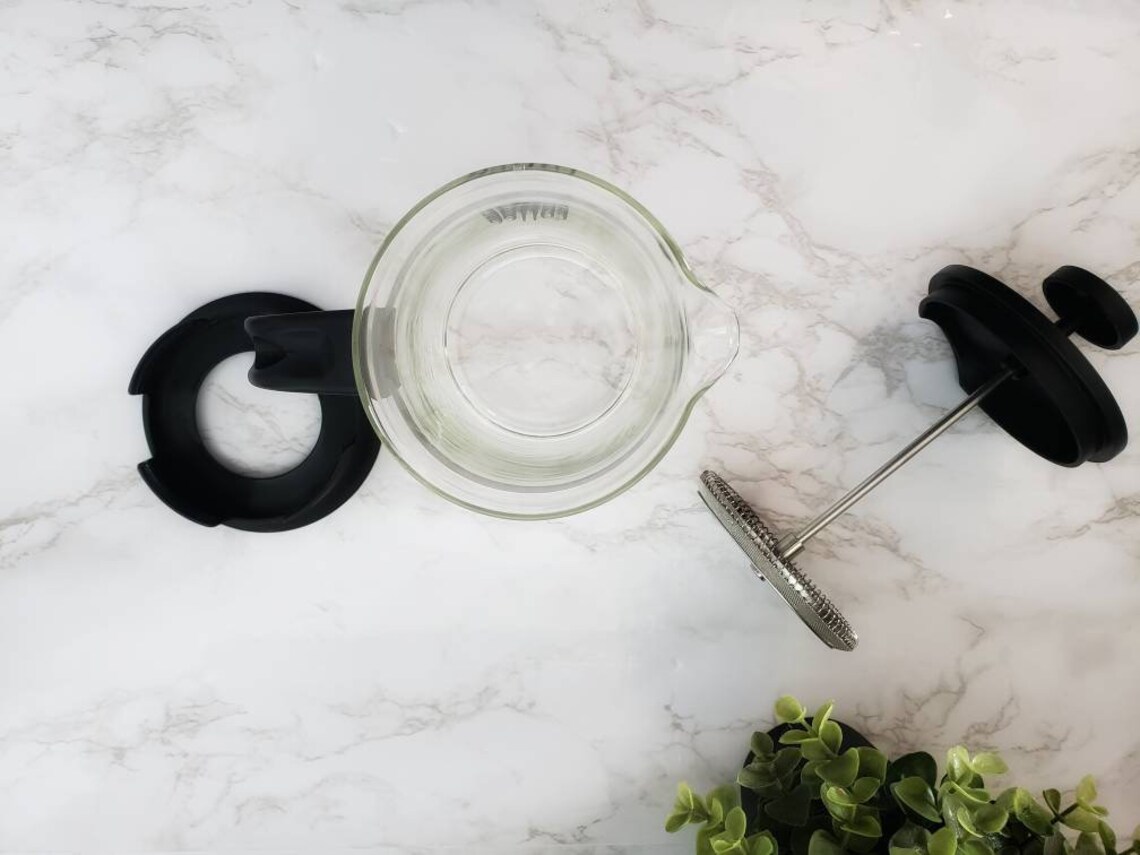 French Coffee Press/glass Coffee or Tea Press/ Coffee - Etsy