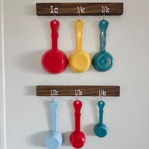 Measuring Cups & Spoons Holder, Kitchen Item, Kitchen Organizer ...