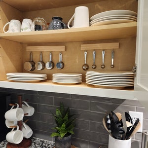 Measuring Cup and Spoon Holder Set, Organizer, Kitchen Storage, Cup ...