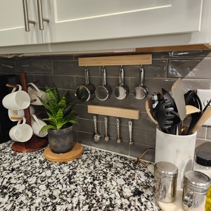 Measuring Cup and Spoon Holder Set, Organizer, Kitchen Storage, Cup ...