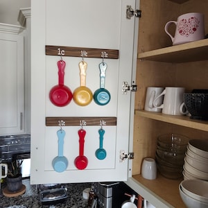 Measuring Cups & Spoons Holder, Kitchen Item, Kitchen Organizer ...