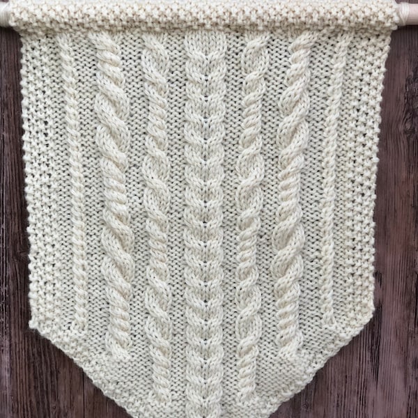 Knitted Wall Hanging - Etsy