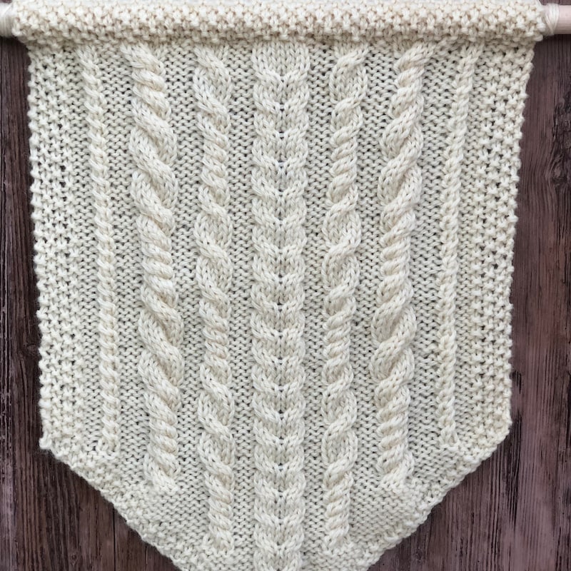 Knit Wall Hanging - Etsy