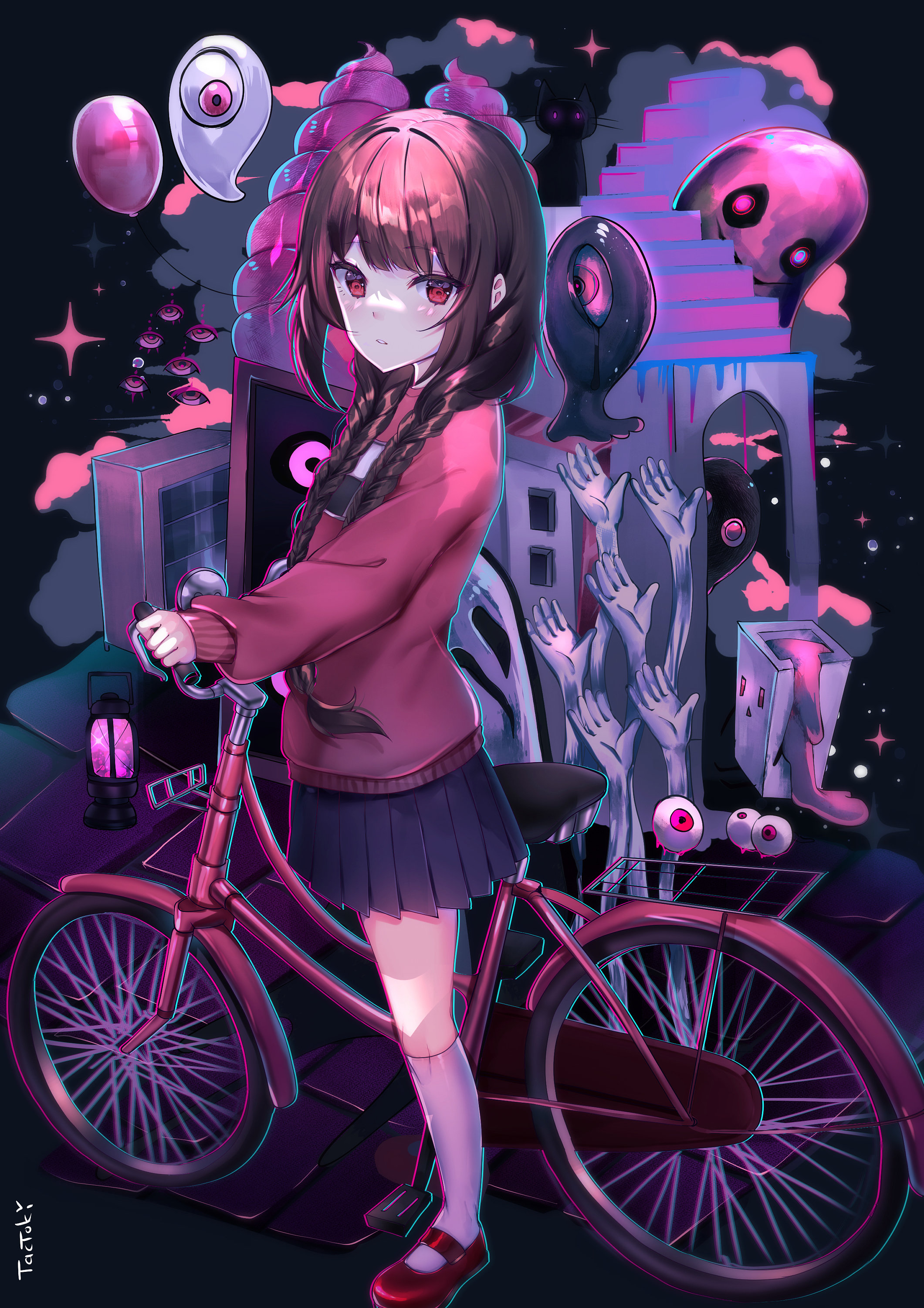 Postcard Madotsuki Yume Nikki RPG Maker Horror Game - Etsy