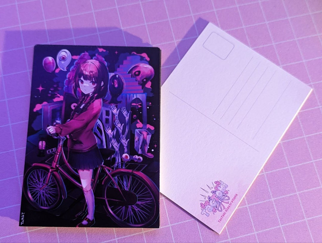 Postcard Madotsuki Yume Nikki RPG Maker Horror Game - Etsy