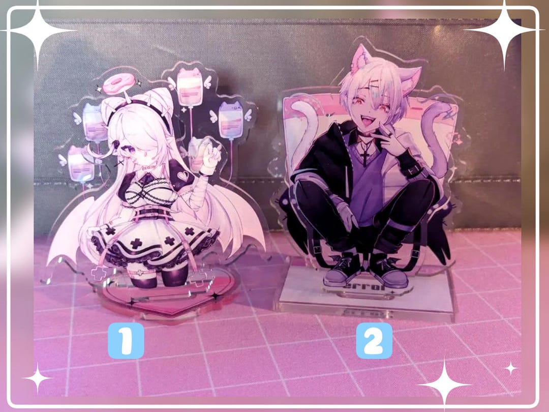 Kawaii Standee - Tokiko & Helmut, Anime Manga Acrylic Standees (rainbow ...