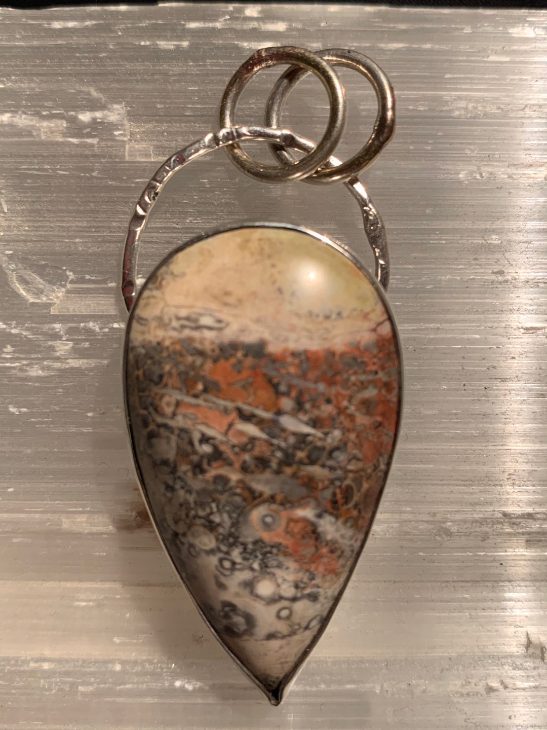 Galaxy Rhyolite Pendant - Etsy