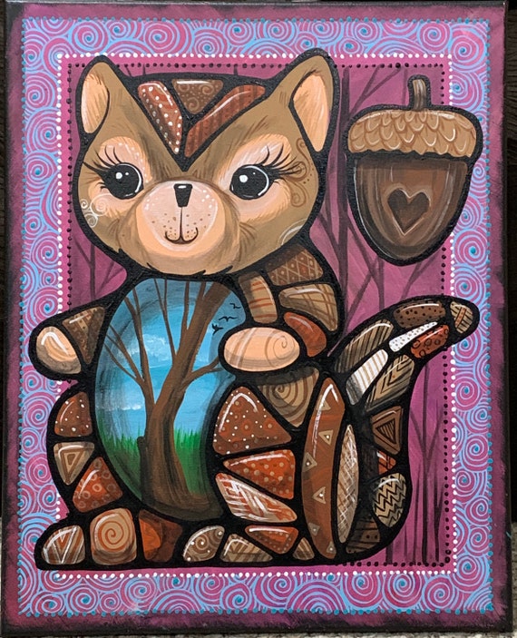 Oshka Wildlife series Chipmunk | Etsy