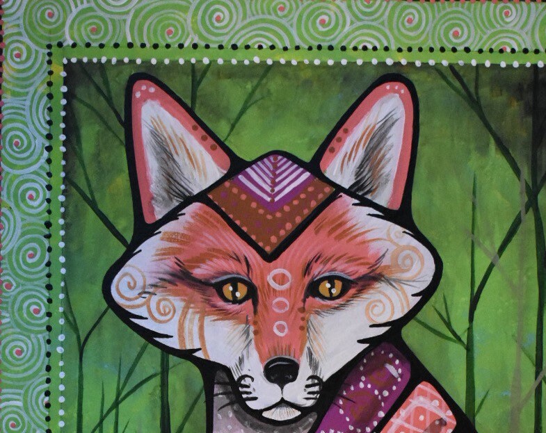 Oshka Wildlife Series Fox - Etsy
