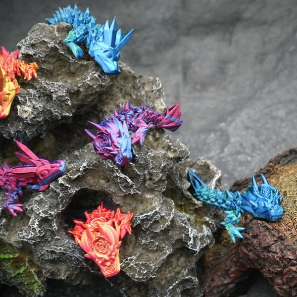 Articulated Dragon Stl - Etsy