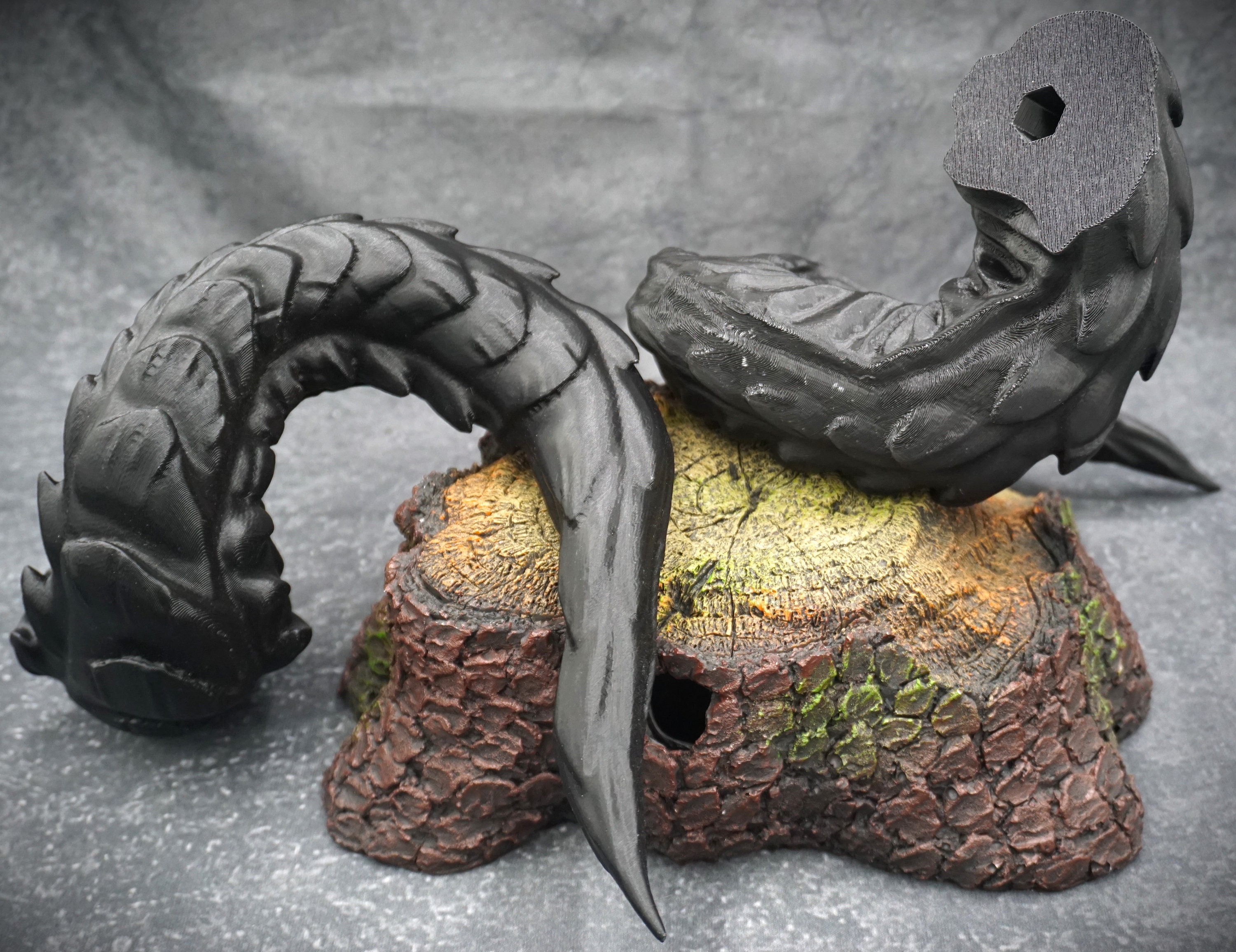 Fury Beast Horns Cosplay 3D Printed Disguise Costume Cosplayer DIY ...