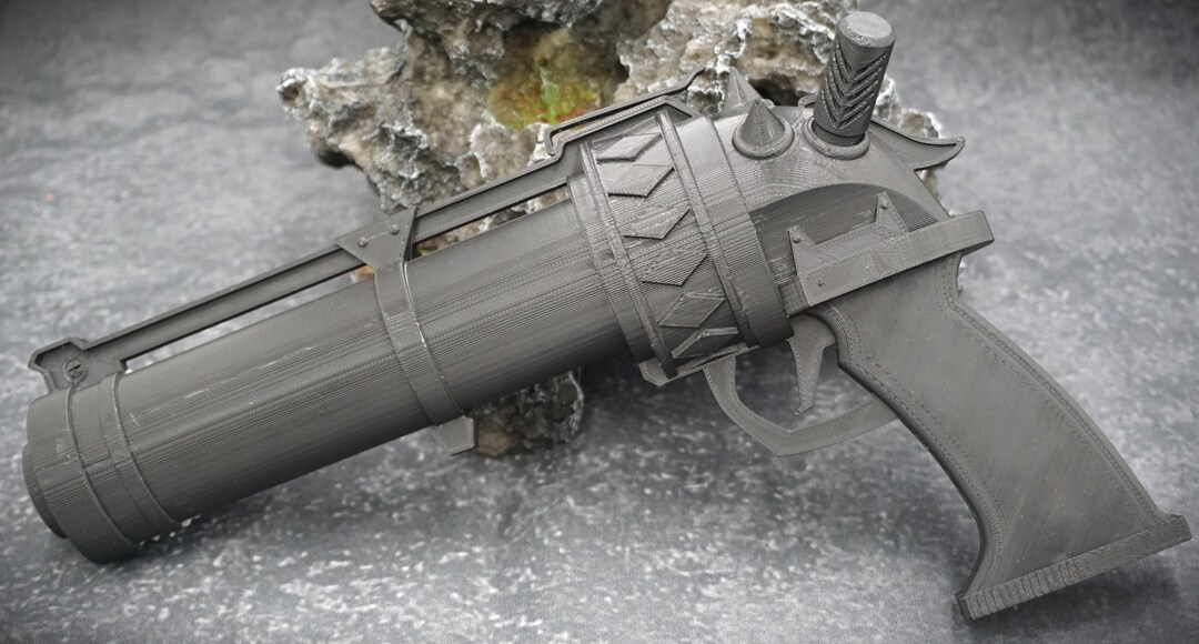 Jinx Pistol Cosplay 3D Printed Disguise Costume Cosplayer DIY League of ...