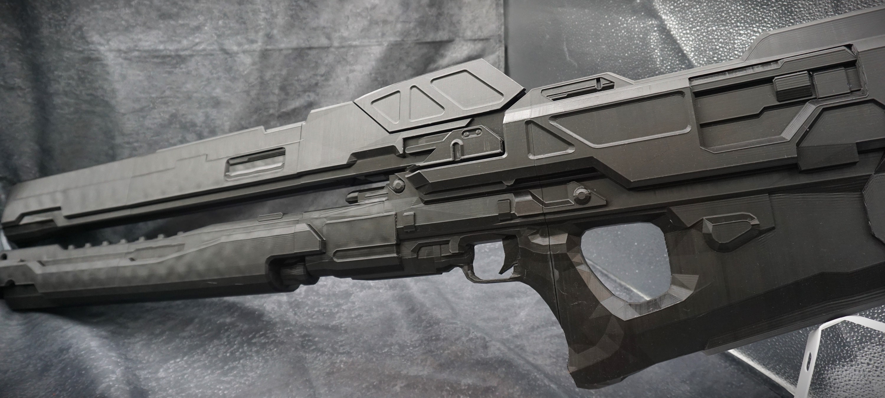 Railgun Cosplay 3D Printed Disguise Costume Cosplayer DIY Halo Game ...