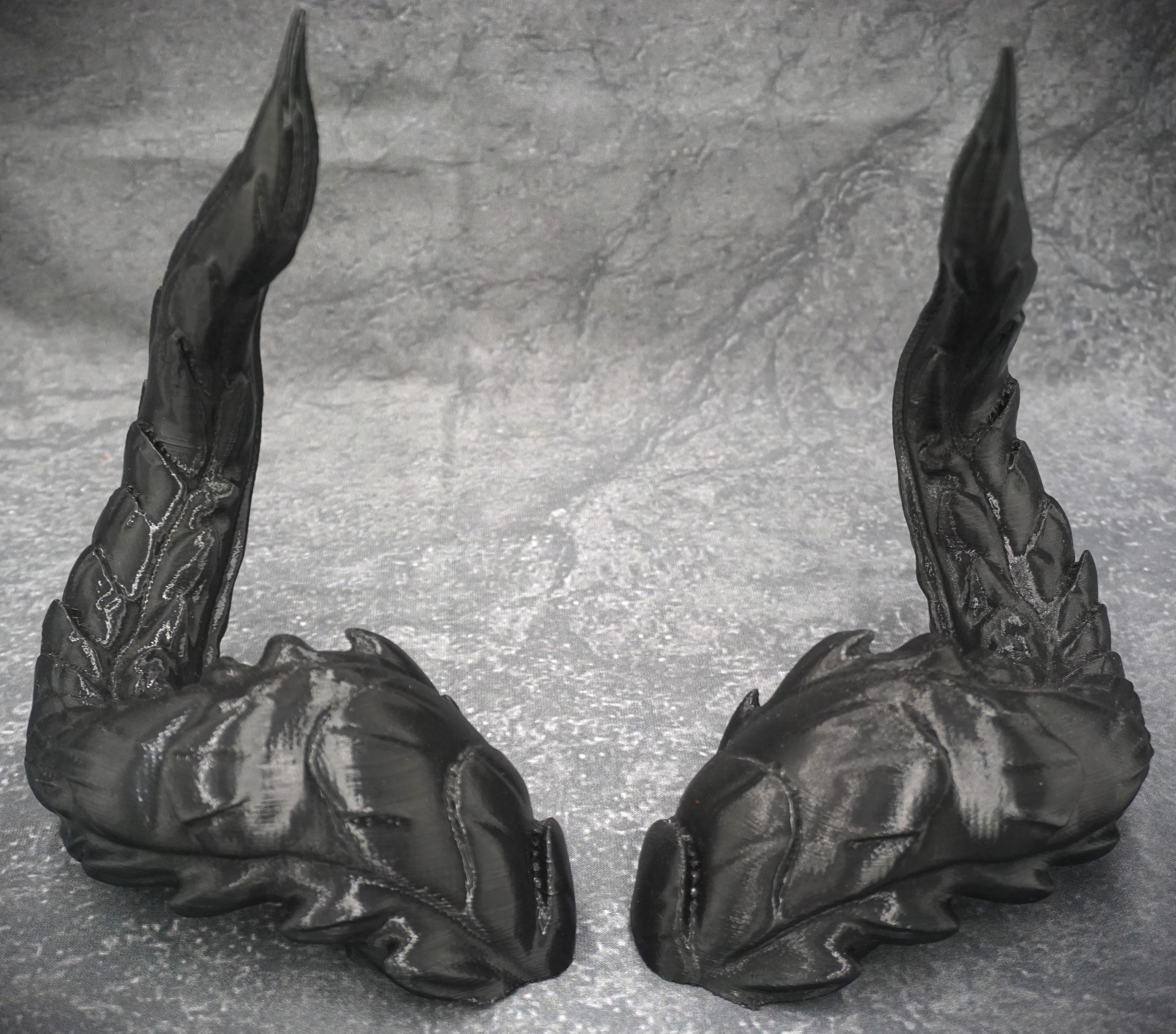 Fury Beast Horns Cosplay 3D Printed Disguise Costume Cosplayer DIY ...