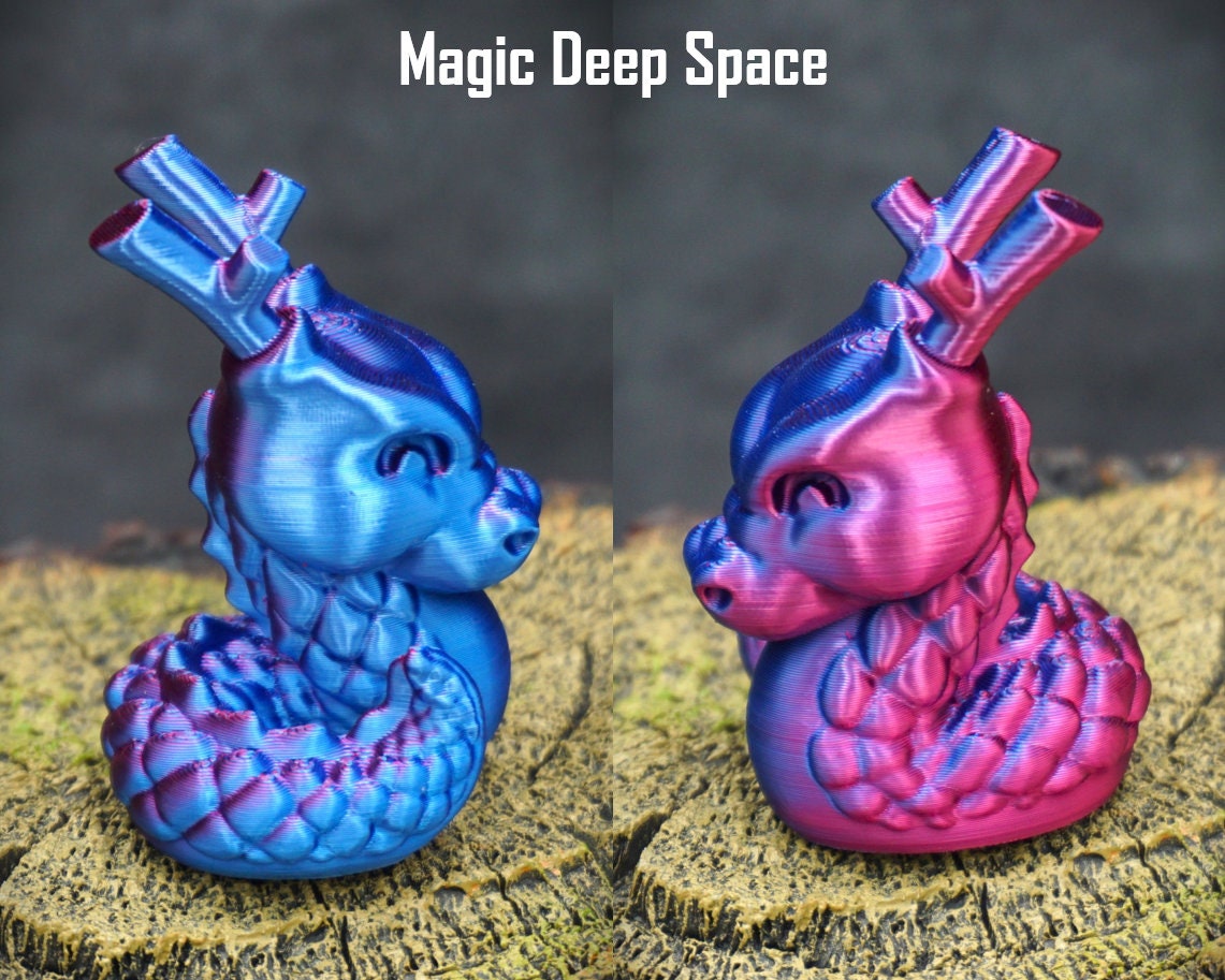 Articulated 3D Rose Dragon 3D Print Fantasy Moving Dragon Figure Gamer ...