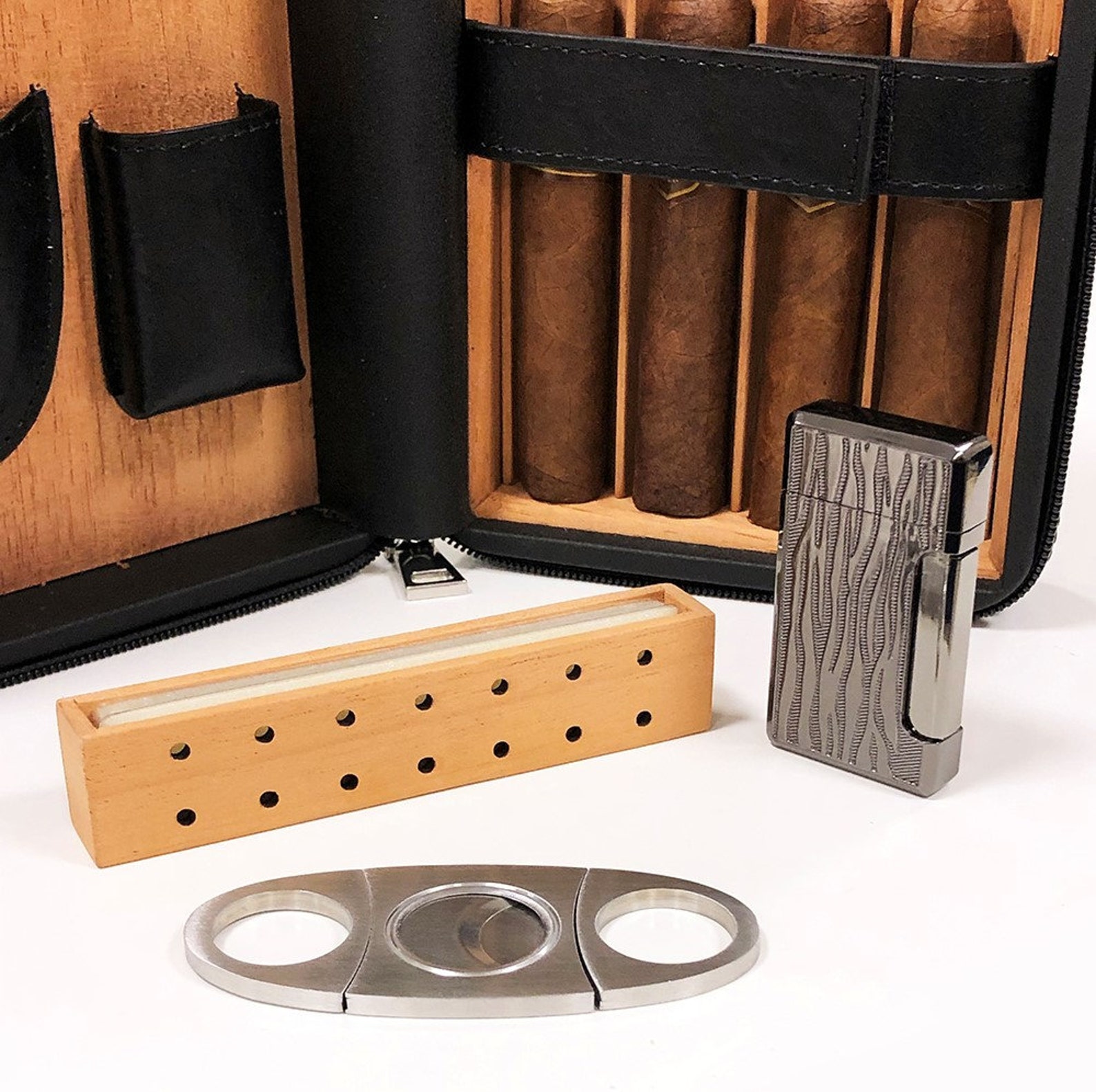 Cigar Humidor Cigar Box Cigar Case Cigar Cutter Cigar - Etsy