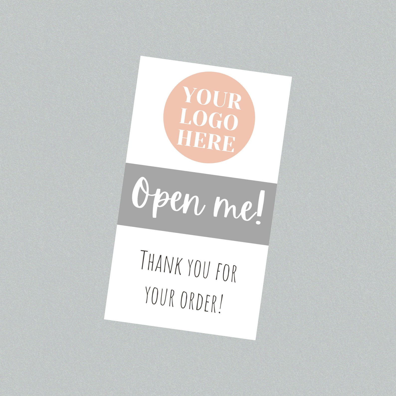 10 Large Personalised Box Seal Stickers | Parcel Seals | Business ...