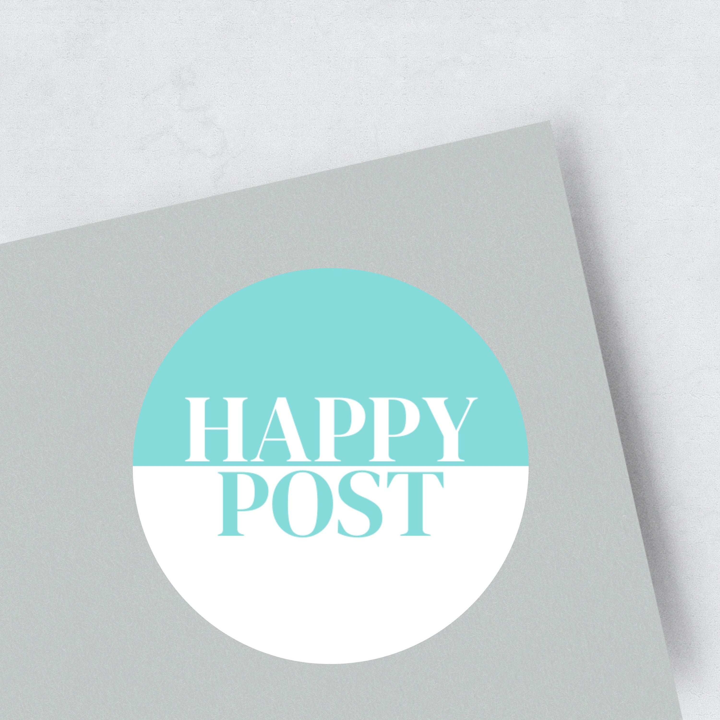 35 Happy Post Stickers Business Stickers Packaging - Etsy UK
