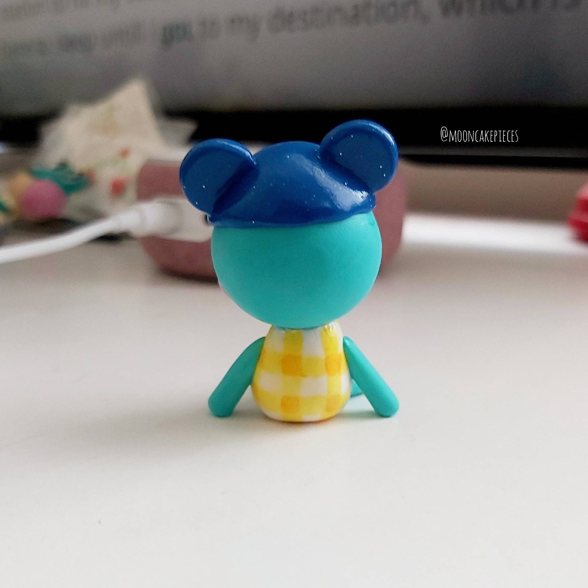 Animal Crossing Villager Handmade Sitting Deco Figure - Etsy