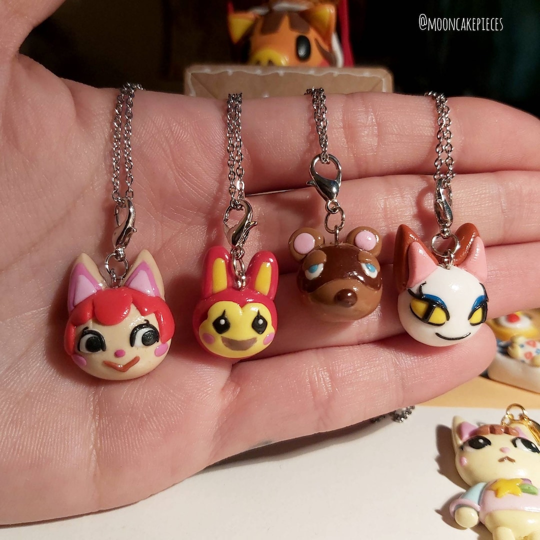 Charm Necklace - Animal Crossing Villagers - Etsy