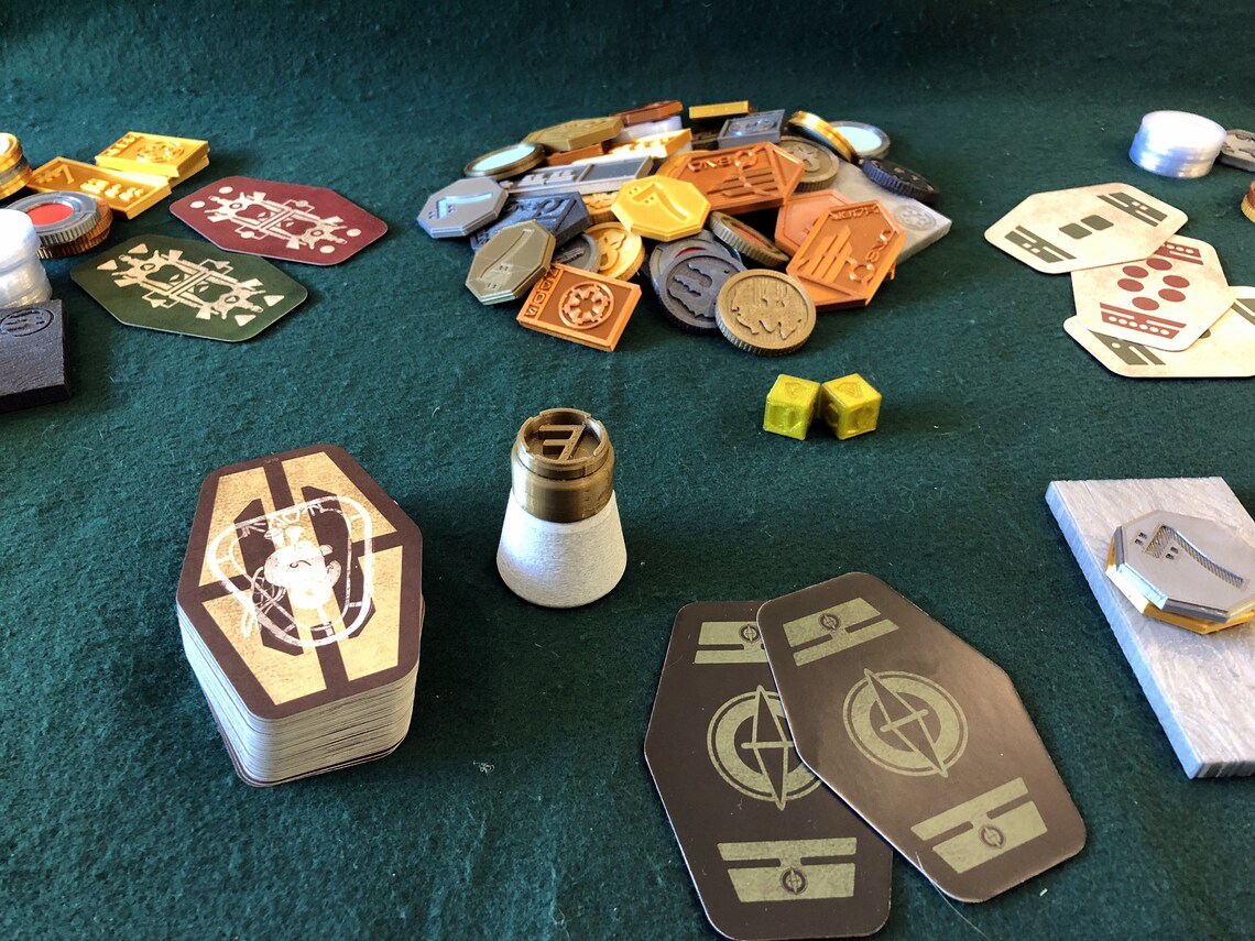 Star Wars Sabacc Dealer Token weighted | Etsy