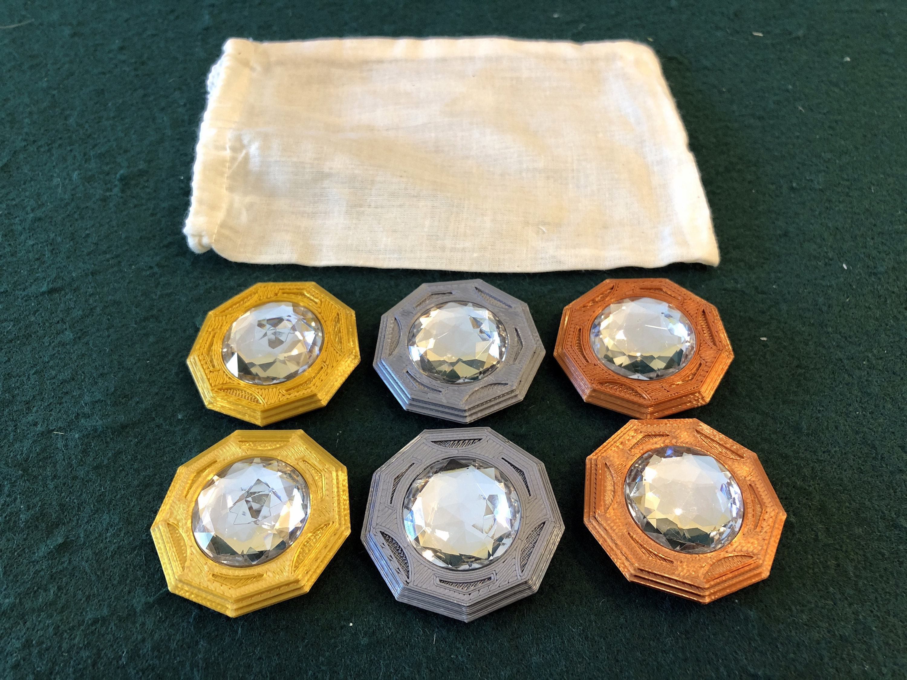 Star Wars Crystalline Vertex Nonagon Coins weighted & | Etsy