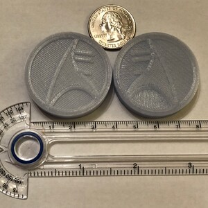 Star Wars Calamari Flan 4 Coin Set (weighted & Double-sided) - Etsy
