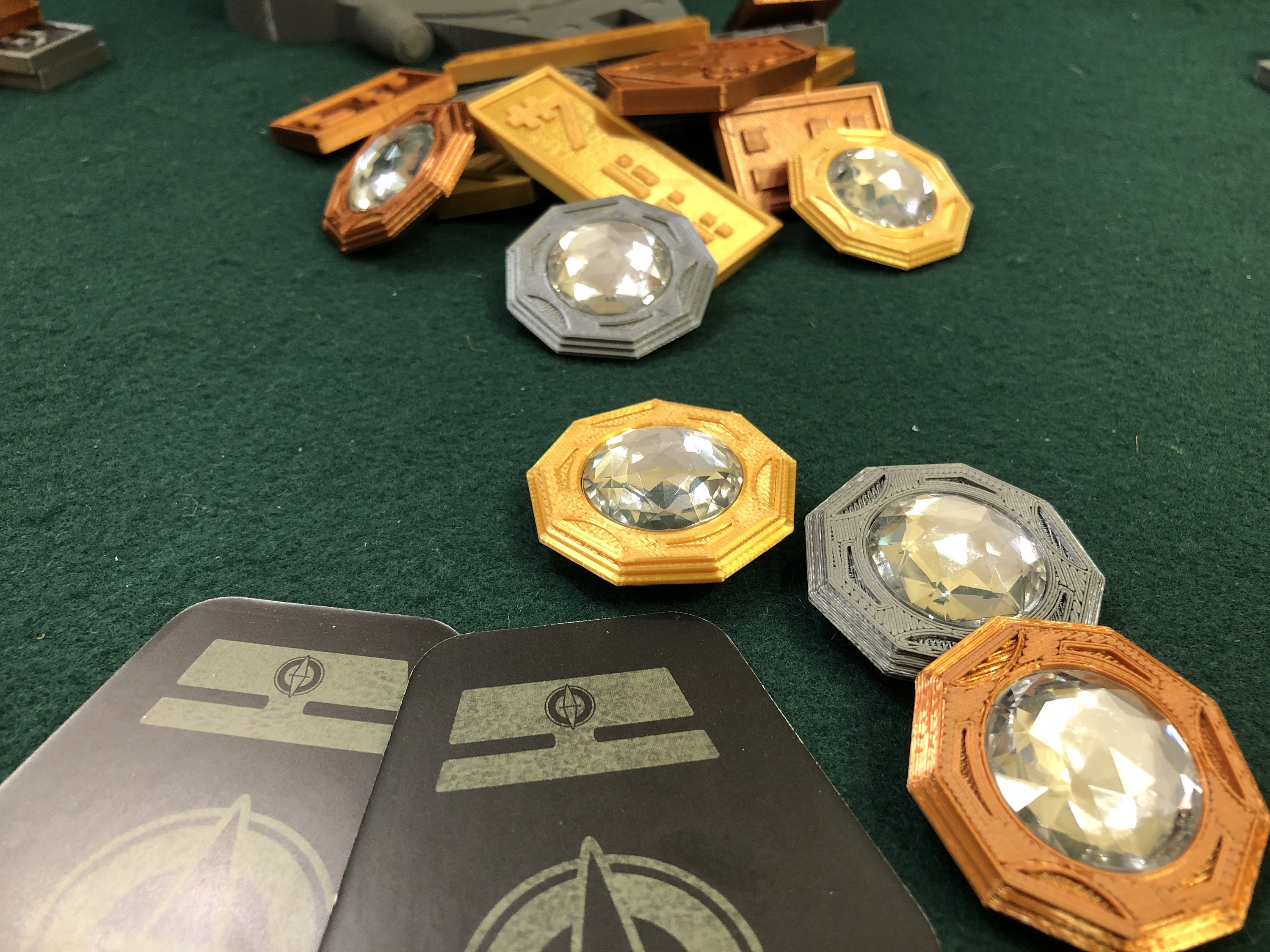 Star Wars Crystalline Vertex Nonagon Coins weighted & | Etsy