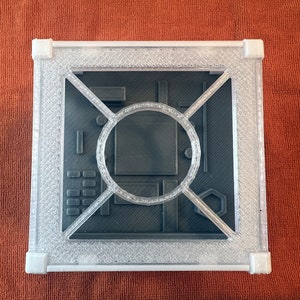 1U Cubesat - Fully Assembled Life Sized (1:1) Model - Cutaway Sides ...