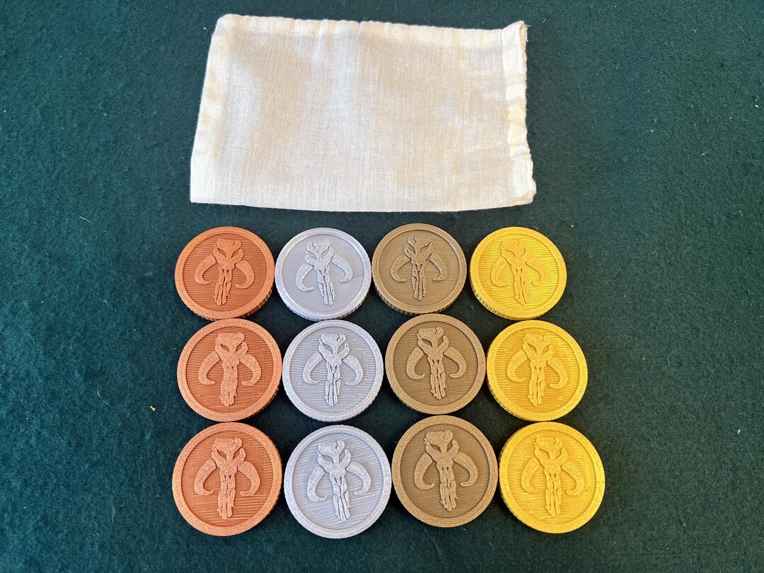 Star Wars Mandalorian Coin Sets: Mythosaur, Death Watch, and Nite Owls ...