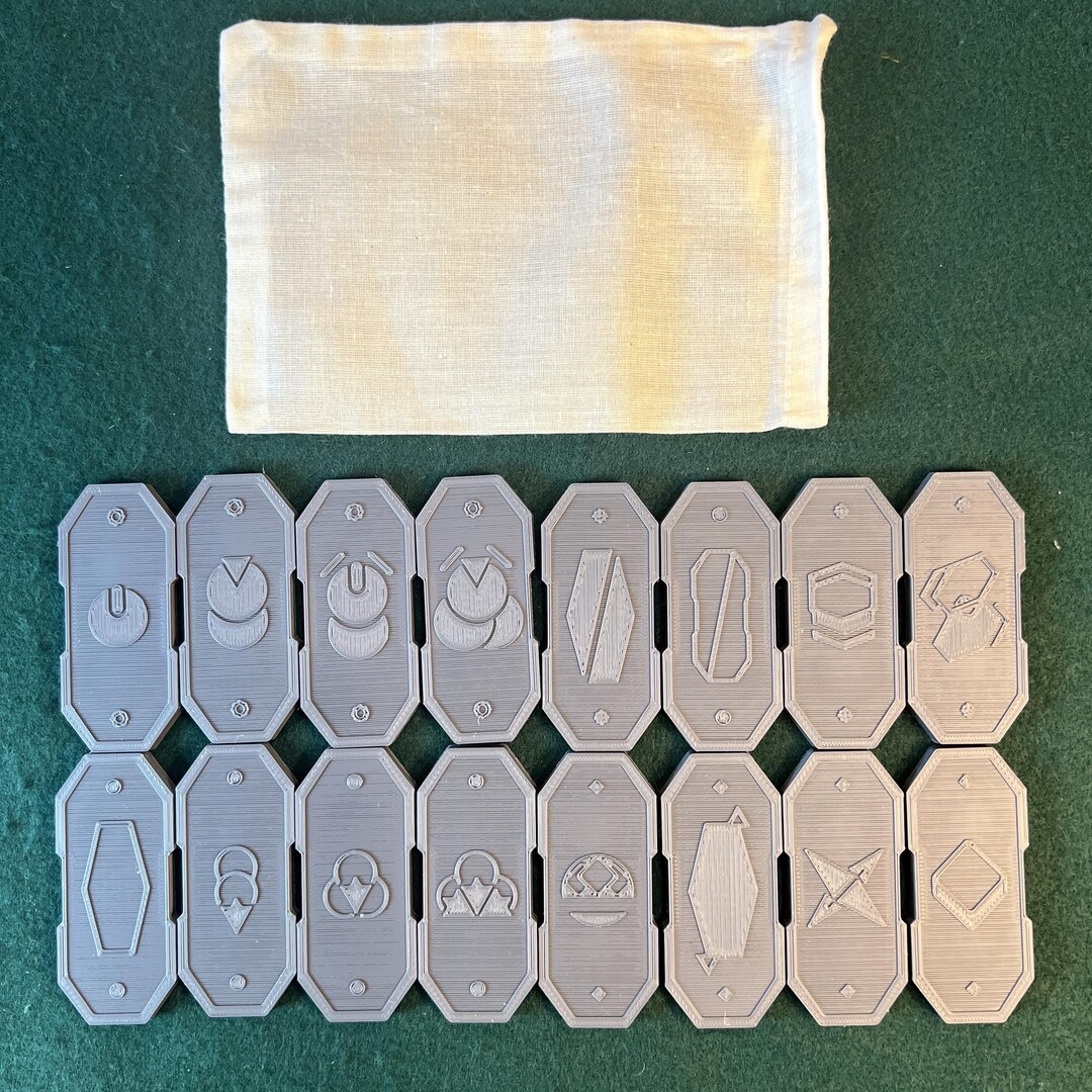 Star Wars Kessel Sabacc: Shift Token Sets, Playing Chips (weighted ...