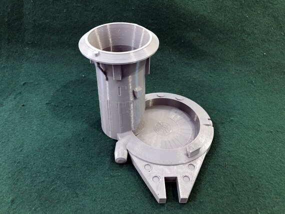 Star Wars Dice Tower: Millennium Falcon at Black Spire Outpost - Etsy