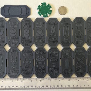 Star Wars Kessel Sabacc: Shift Token Sets, Playing Chips (weighted ...