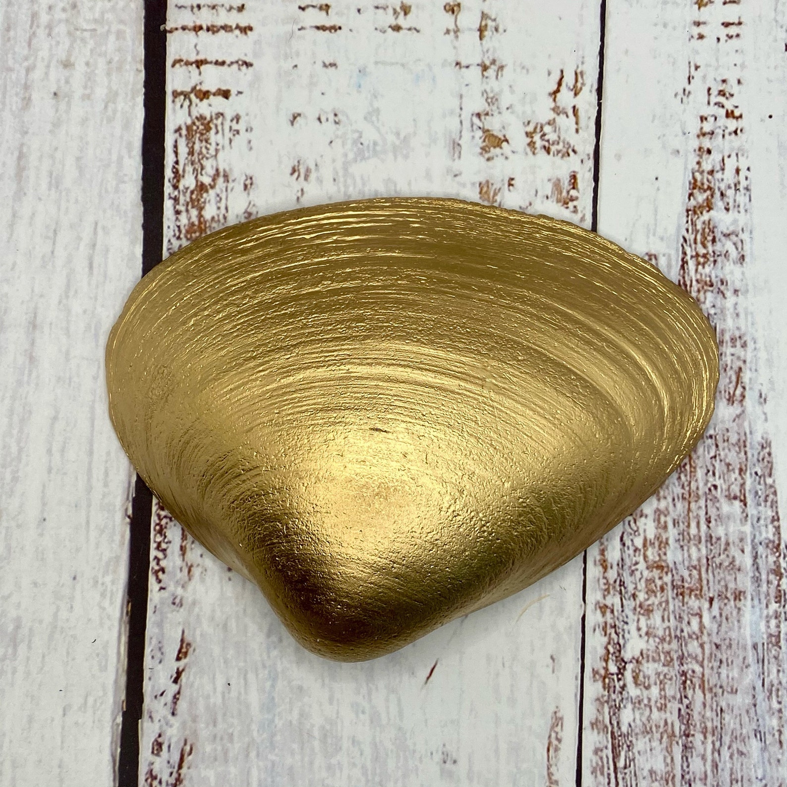 Decoupage Clam Shell Decor Mermaid Lover Handmade Trinket | Etsy