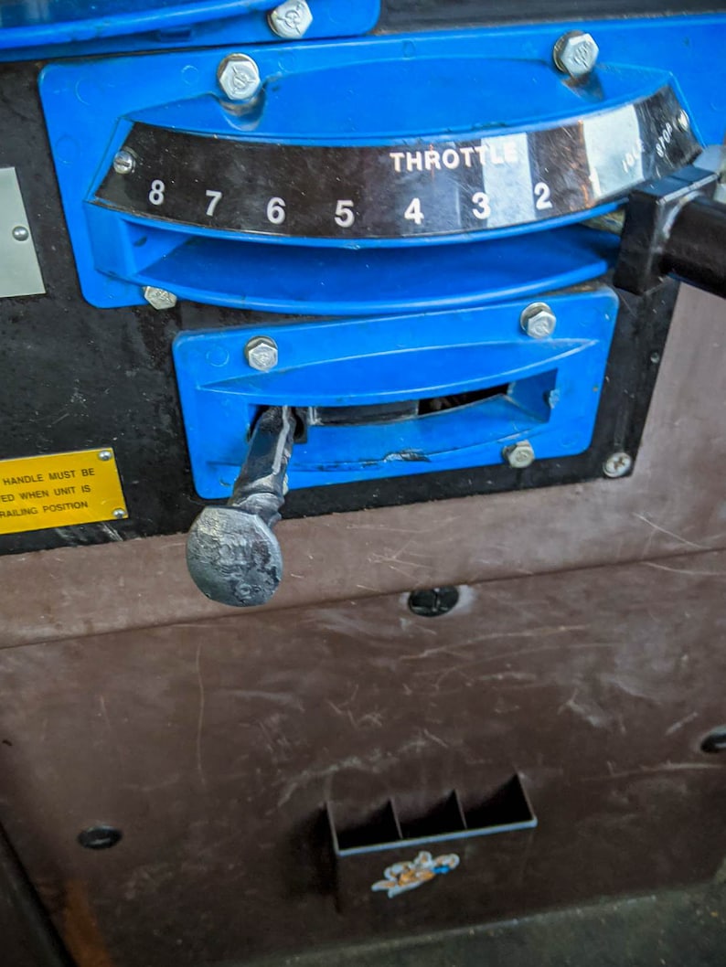 Hand Forged Locomotive Reverser Handle "railroad Key" - Etsy